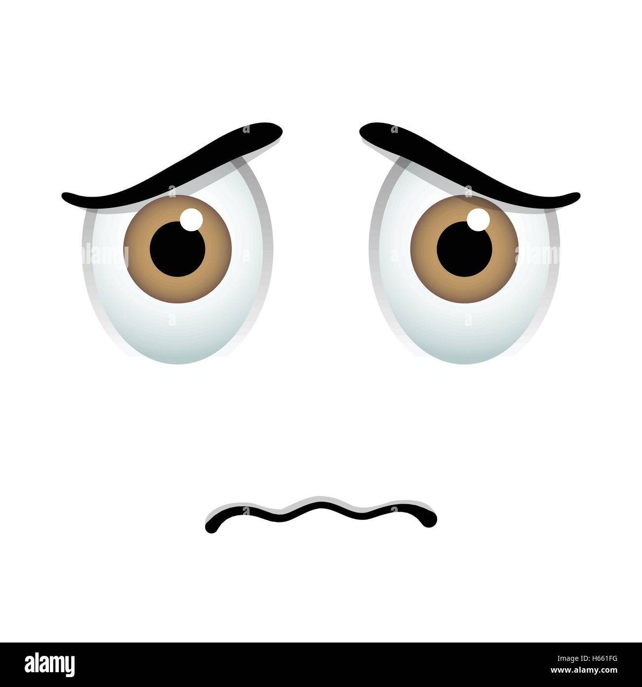 Sick emoticon sign Stock Vector Image & Art - Alamy