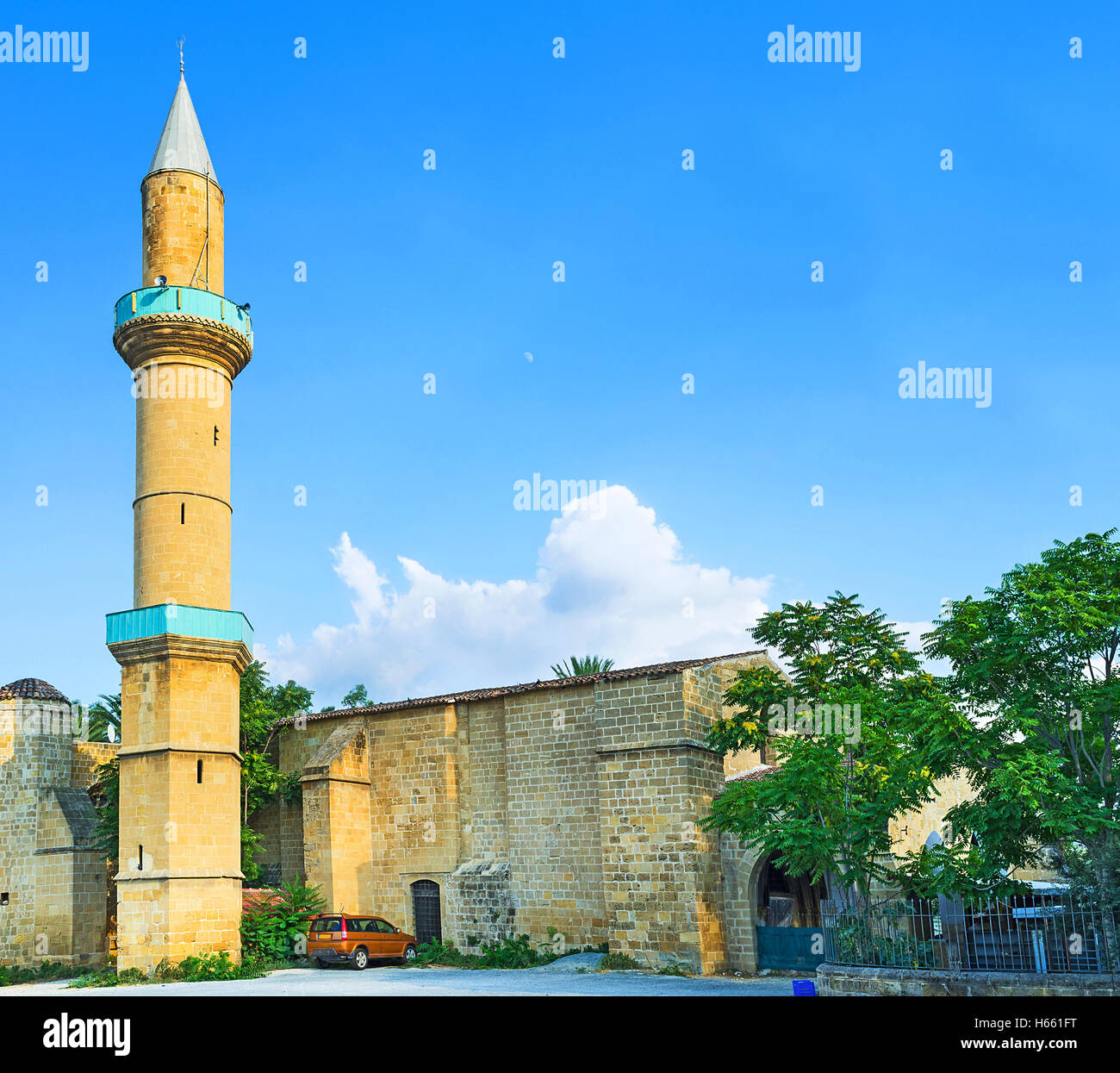 The Omeriye mosque is the only Gothic church converted into a mosque in ...