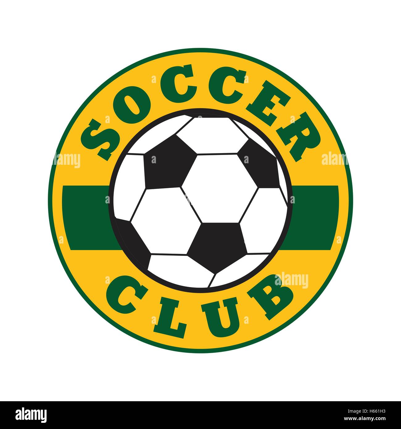 Soccer club sign Stock Vector Image & Art - Alamy