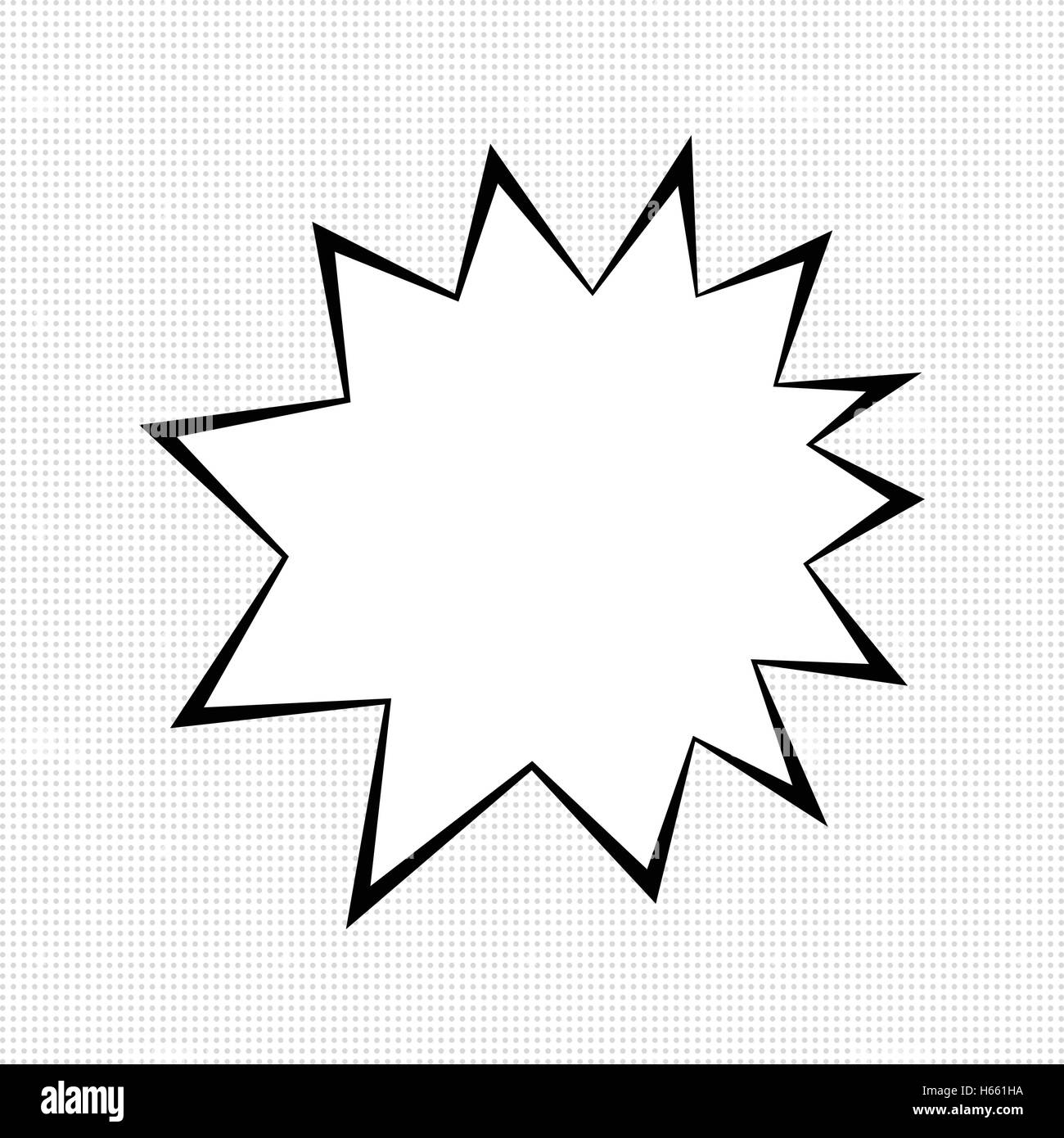 Comic bubble sign Stock Vector Image & Art - Alamy