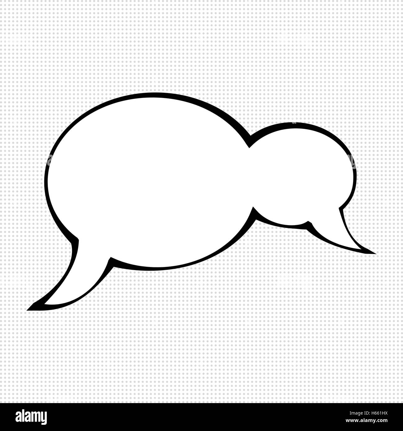 Unique comic speech bubble Stock Vector Image & Art - Alamy