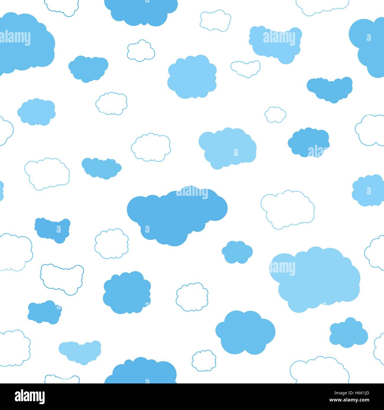 Best clouds seamless pattern Stock Vector Image & Art - Alamy