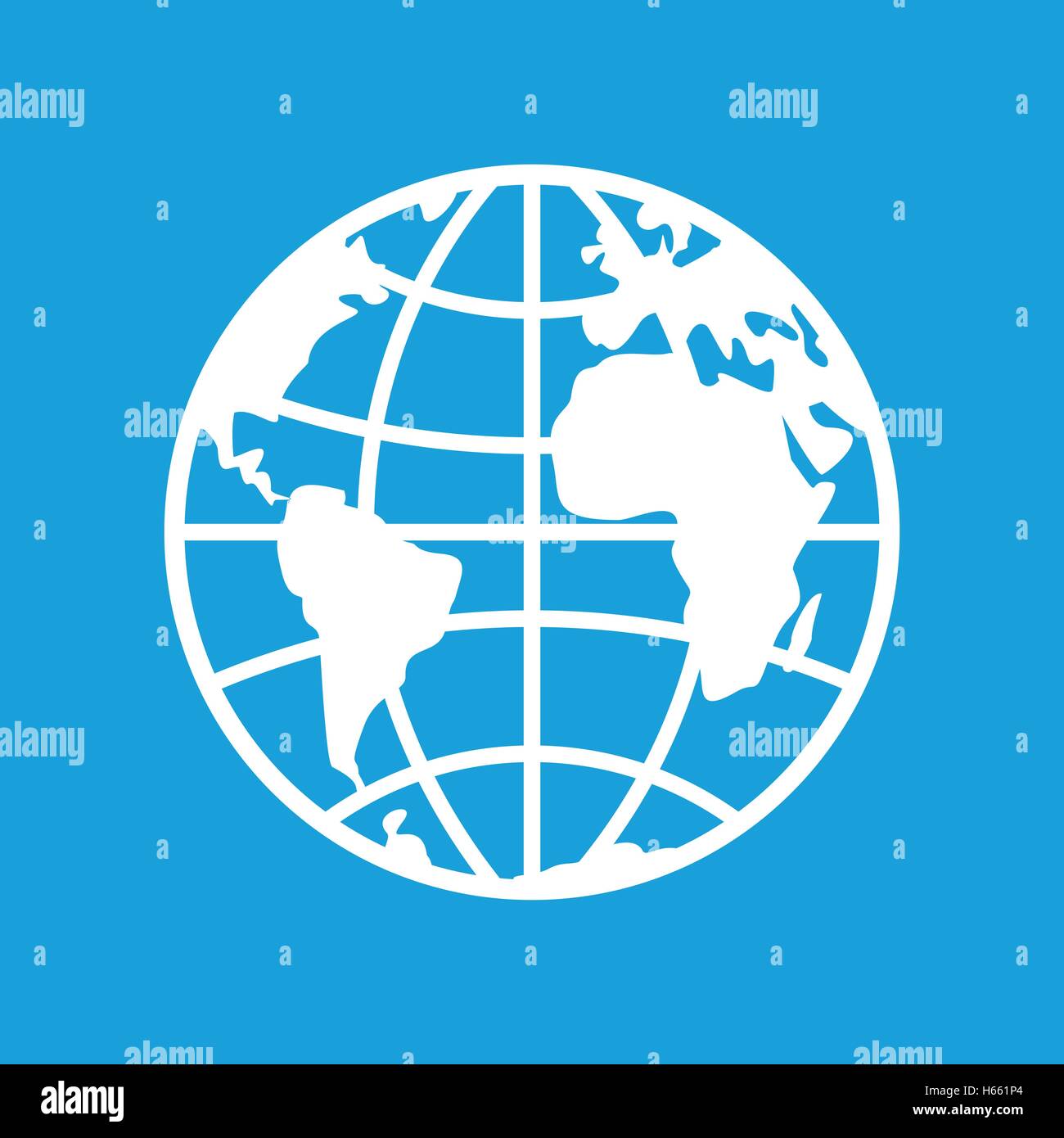 New white globe Stock Vector Image & Art - Alamy