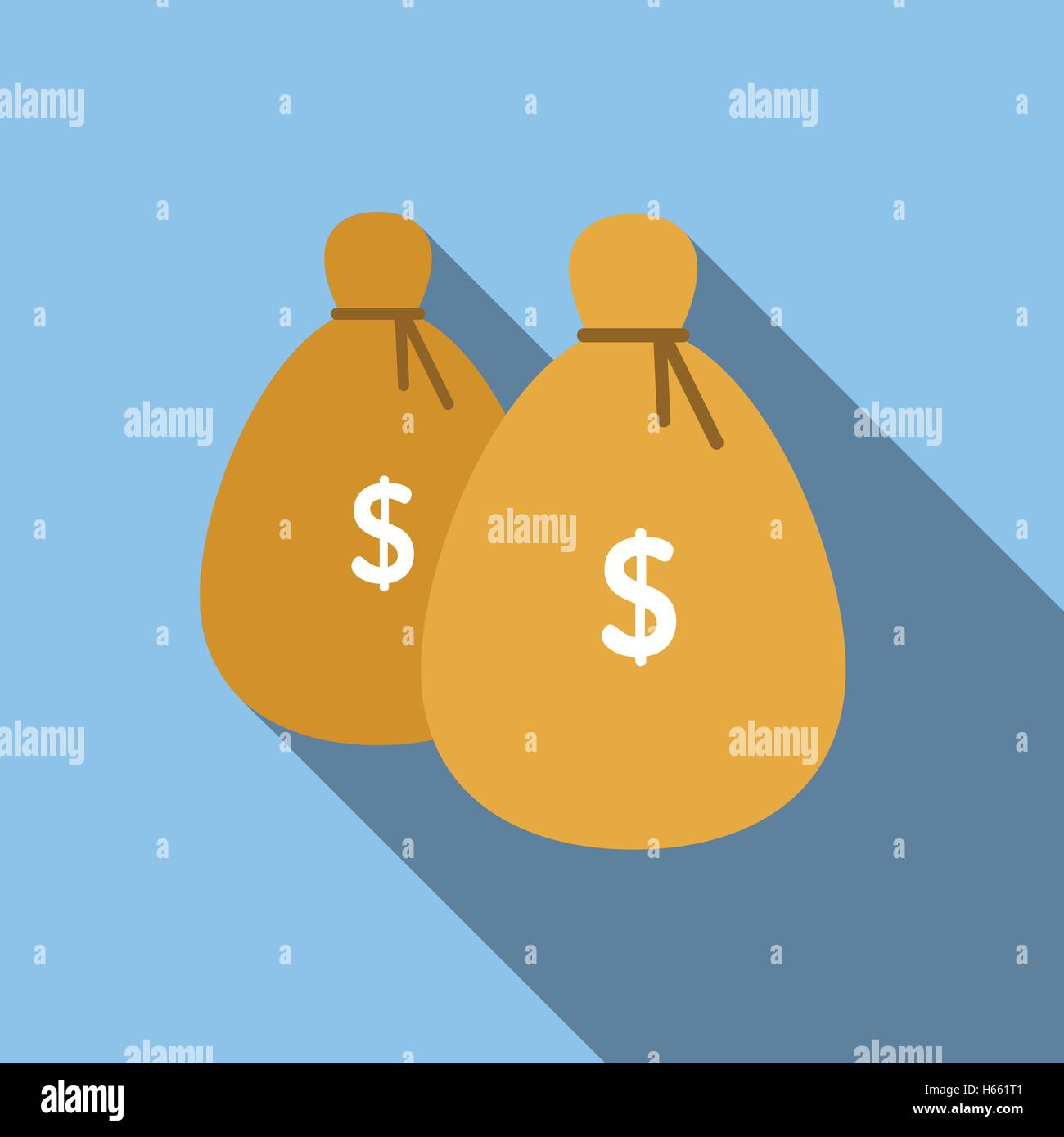 Fortune bags Stock Vector Images - Alamy