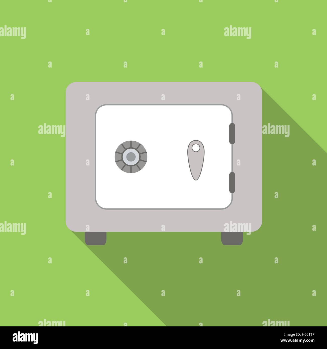 Safe flat icon Stock Vector Image & Art - Alamy