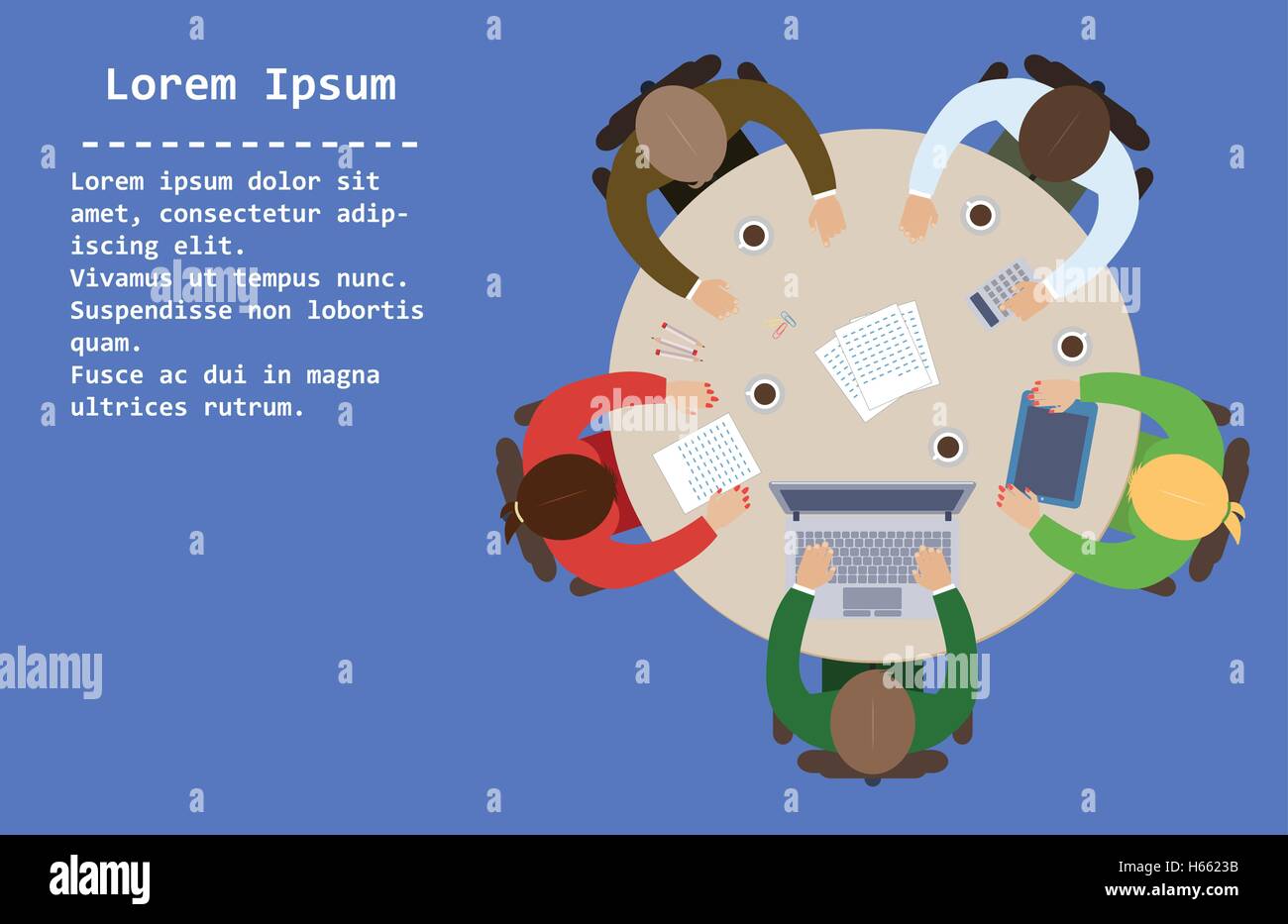 Roundtable Stock Vector Images - Alamy