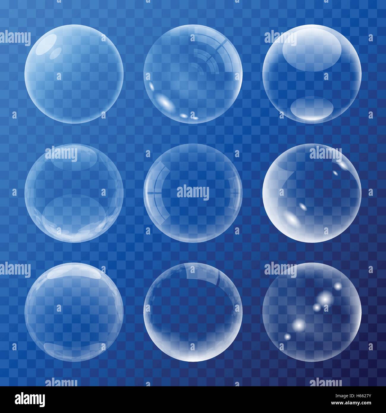Bubbles signs set Stock Vector Image & Art - Alamy