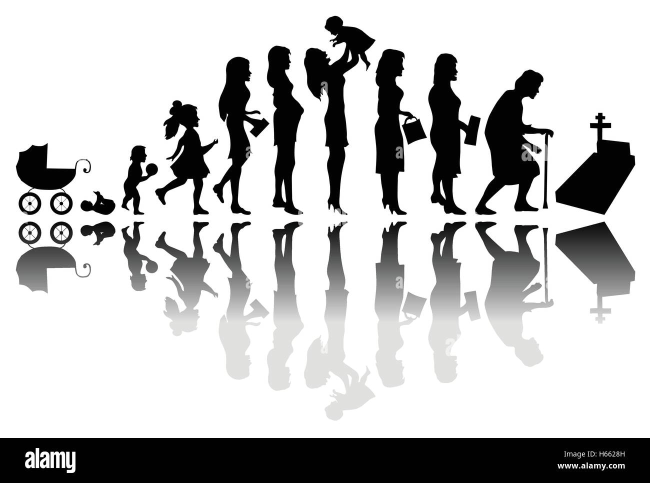 Time passing concept Stock Vector Image & Art - Alamy