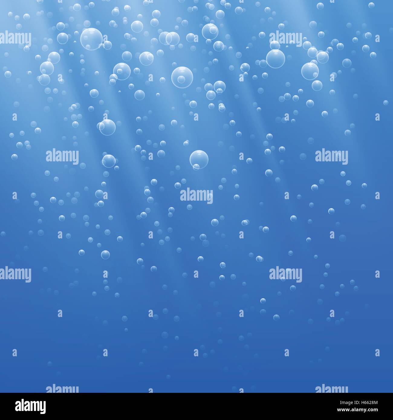 Water bubbles background Stock Vector Image & Art - Alamy