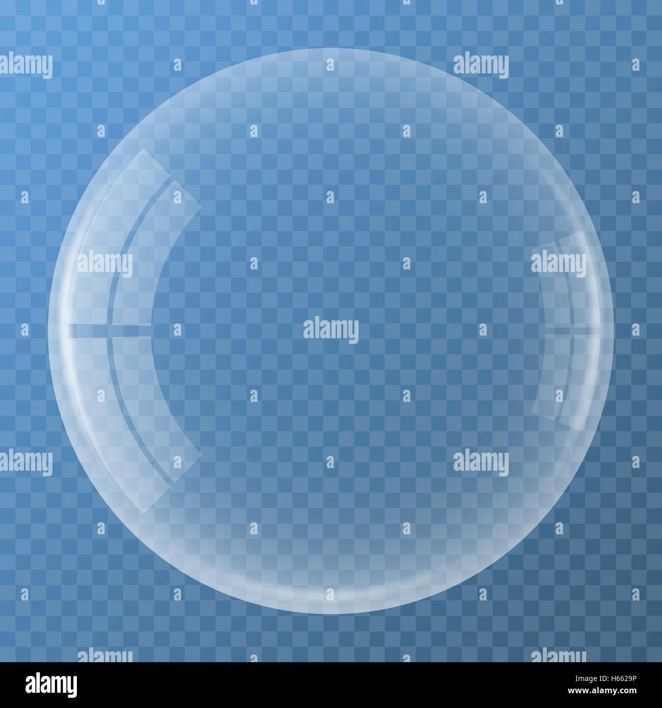 Bubble with glare icon Stock Vector Image & Art - Alamy