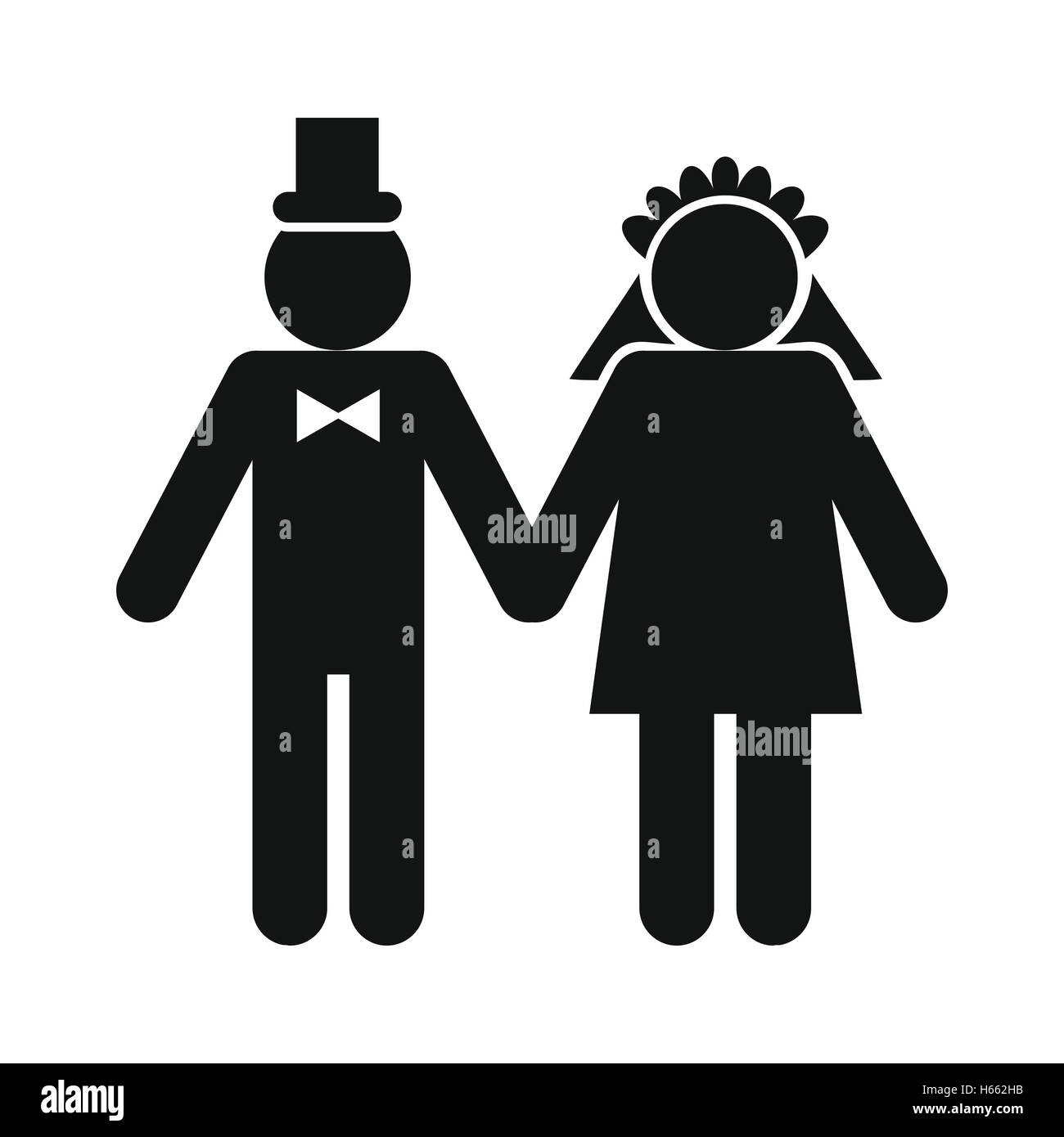 Woman and suit and tie and wedding Cut Out Stock Images & Pictures - Alamy