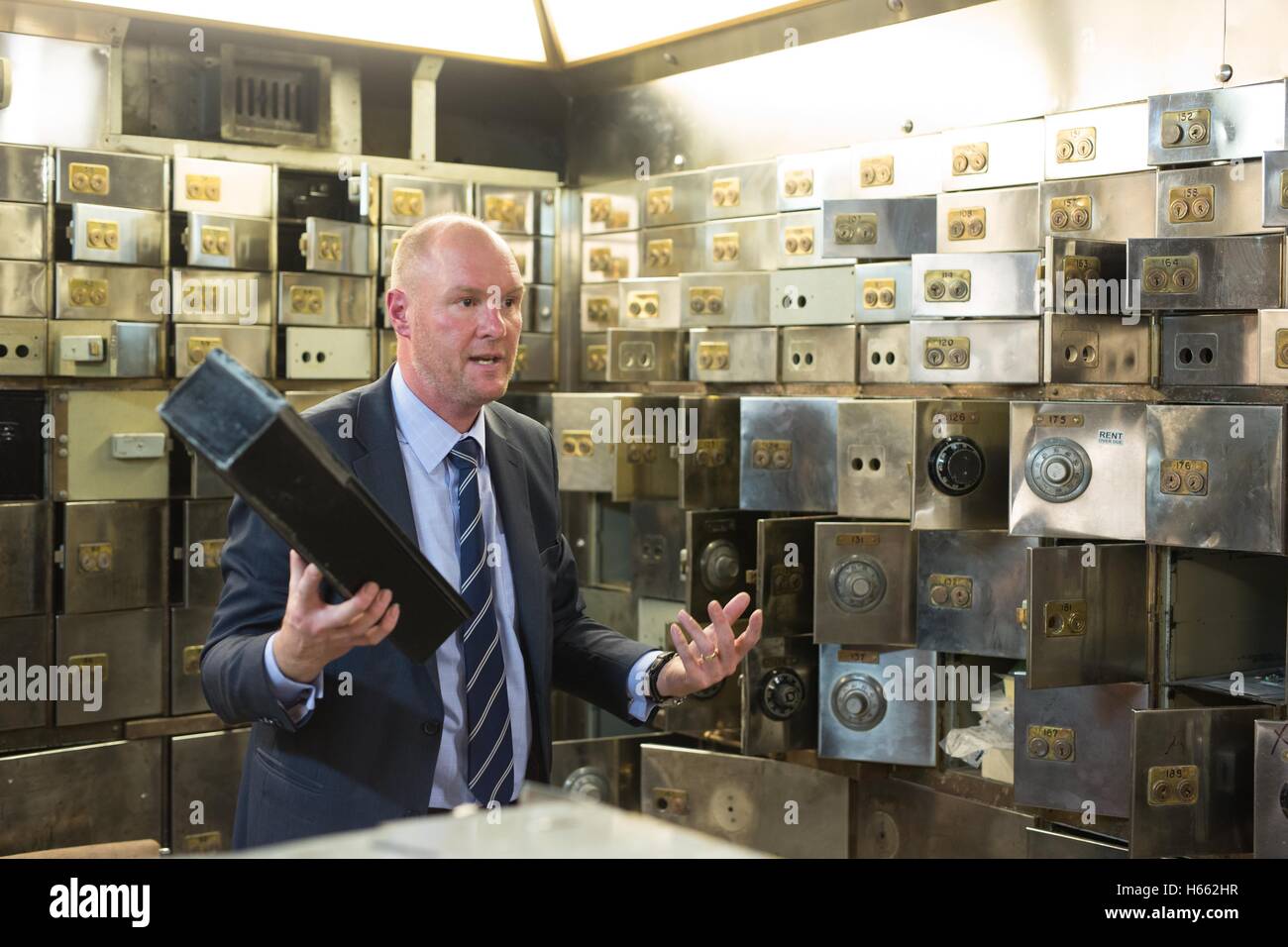 EDITORIAL USE ONLY Former police commander Peter Spindler at the Hatton ...