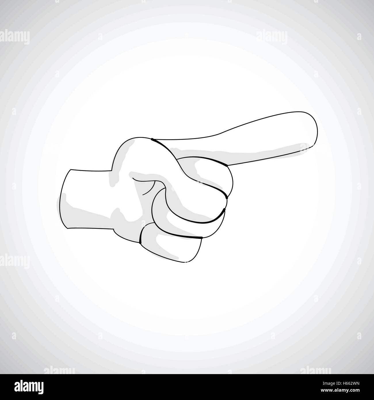 Comics Hand icon Stock Vector Image & Art - Alamy
