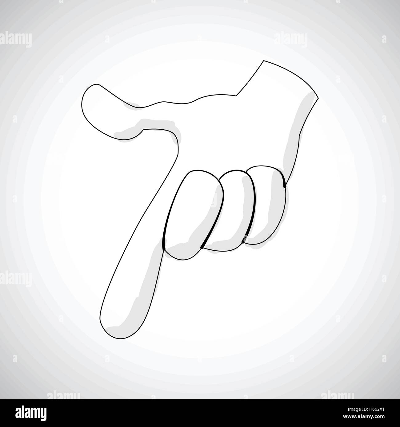 Comics Hand icon Stock Vector Image & Art - Alamy