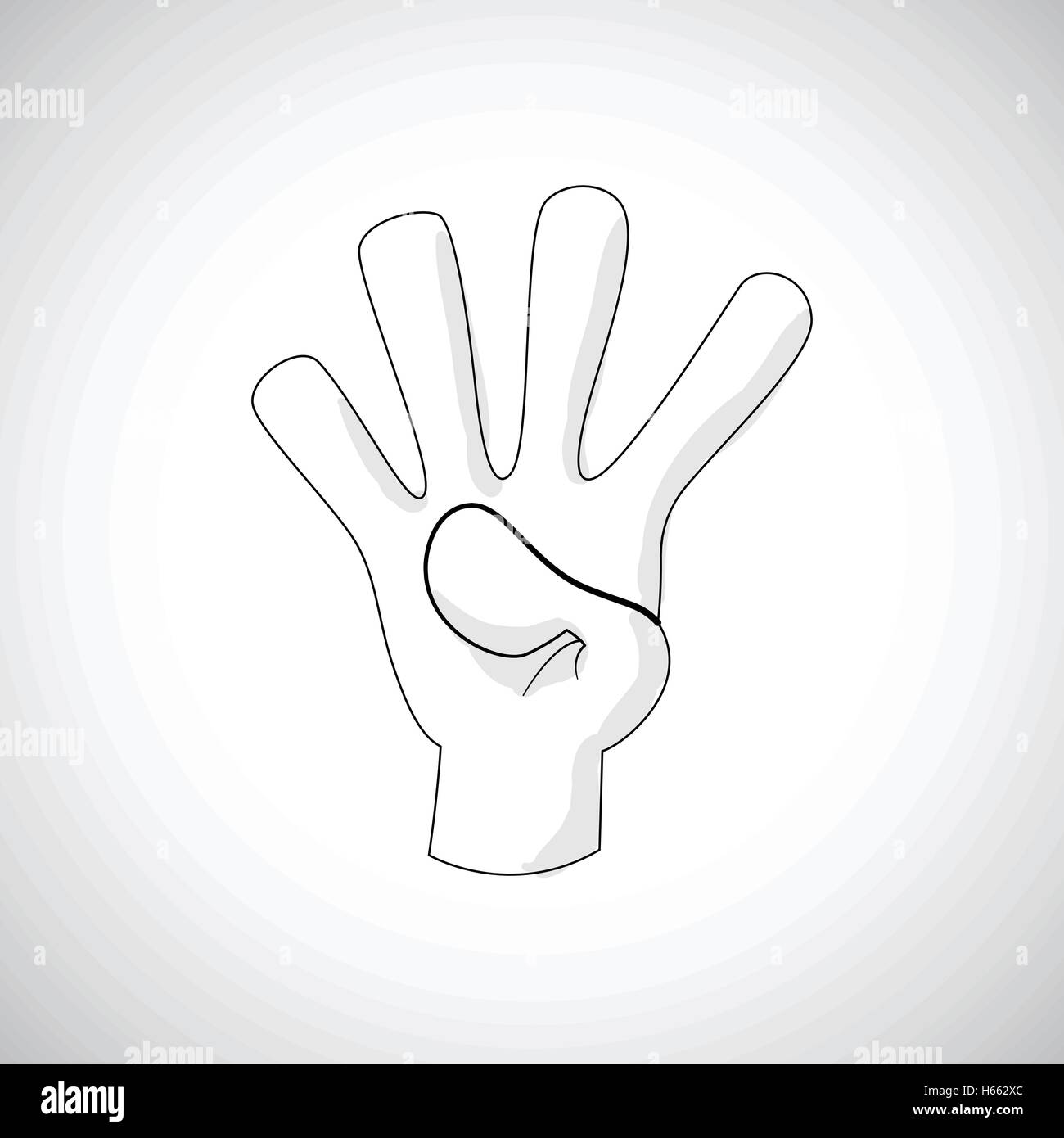 Comics Hand icon Stock Vector Image & Art - Alamy