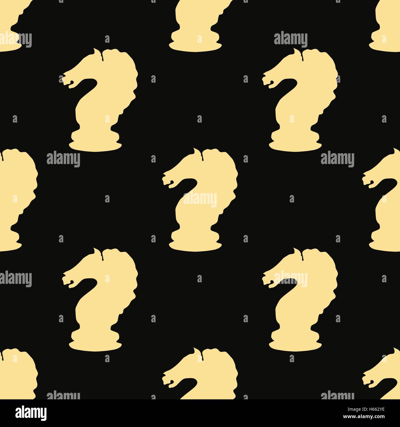 Chess knight seamless pattern Stock Vector Image & Art - Alamy