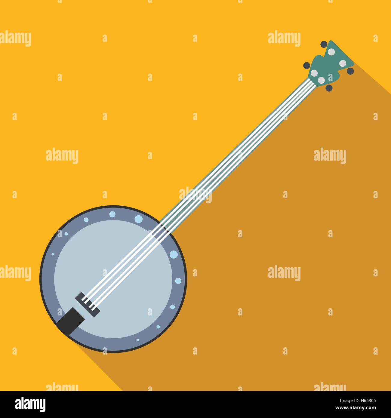Banjo resonator Stock Vector Images - Alamy