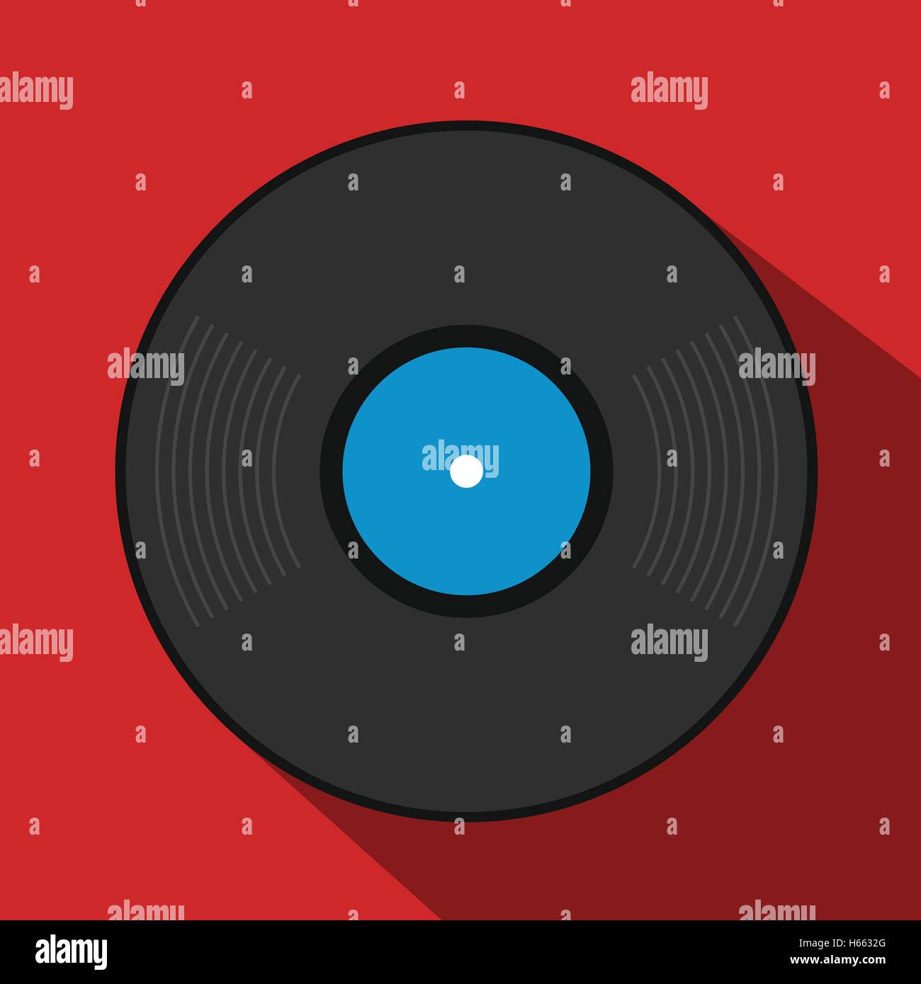 Vinyl record clipart hi-res stock photography and images - Alamy