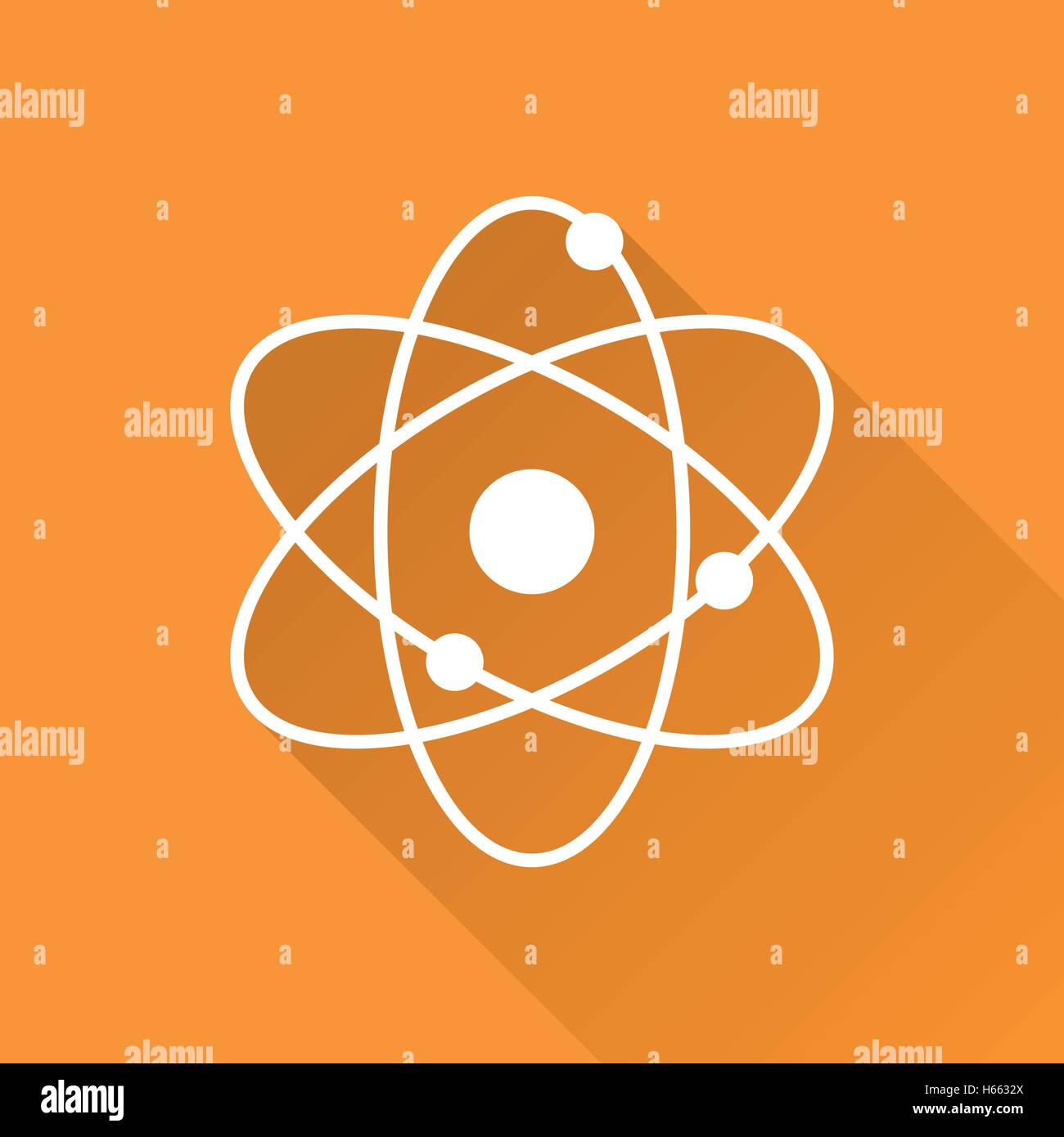 Atomic model icon Stock Vector Image & Art - Alamy