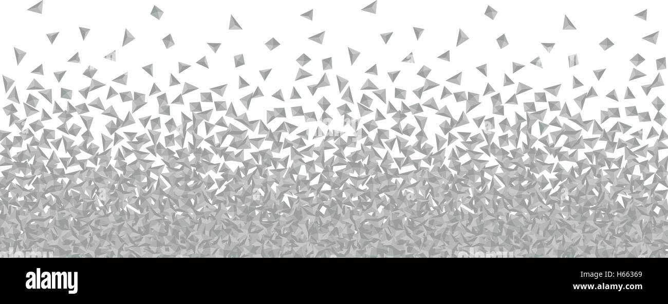 Isolated abstract grey and white color dust background. Seamless dotted texture. Messy powder ...