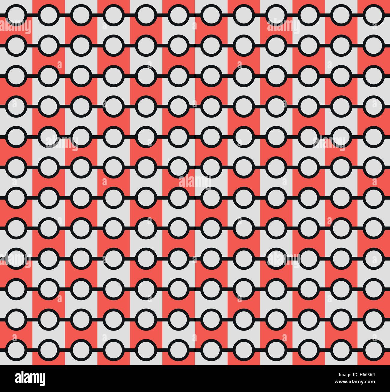 Isolated abstract grey and red color pattern backdrop. Bright circular ...