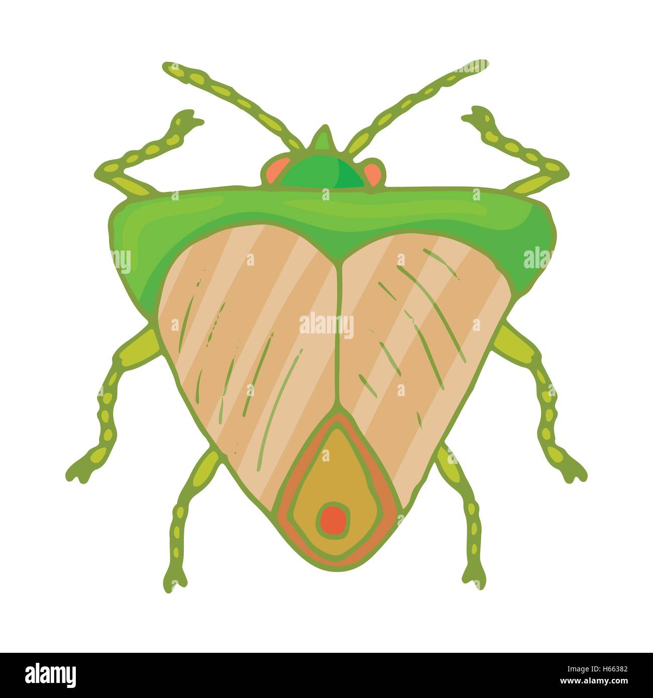 Insect bug icon, cartoon style Stock Vector Image & Art - Alamy