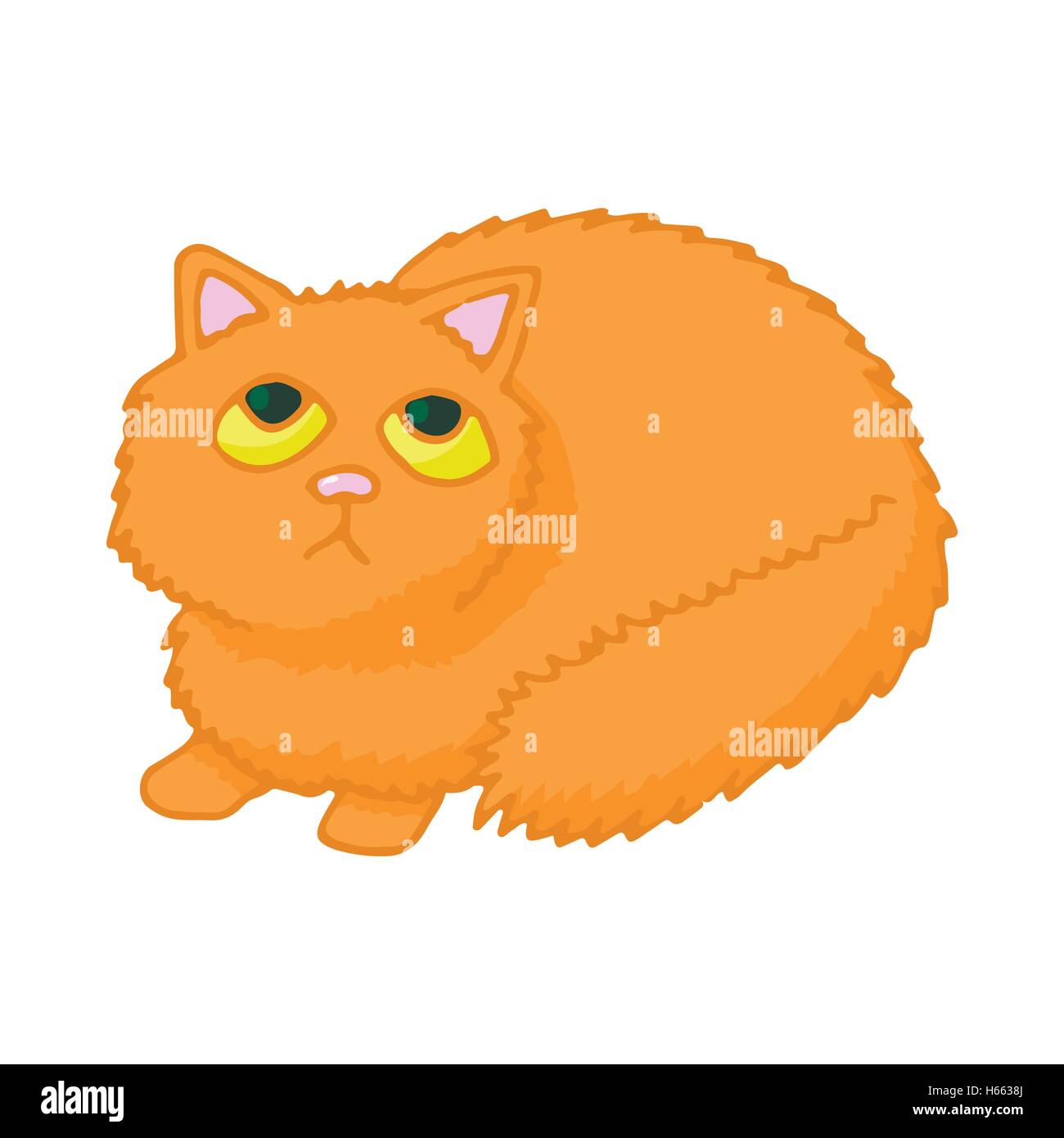 Cat icon, cartoon style Stock Vector Image & Art - Alamy