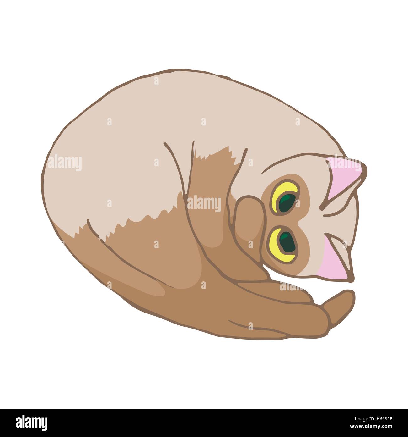 Cat icon, cartoon style Stock Vector Image & Art - Alamy