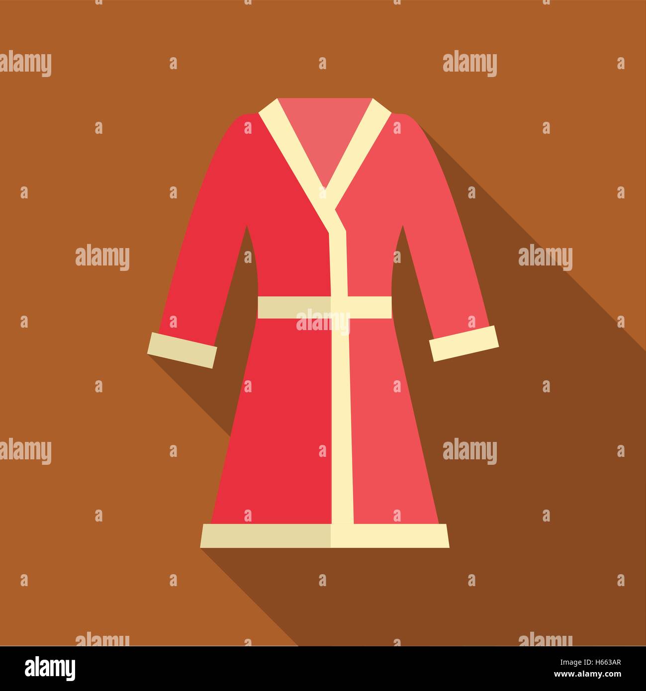 Pink bath robe Stock Vector Images - Alamy