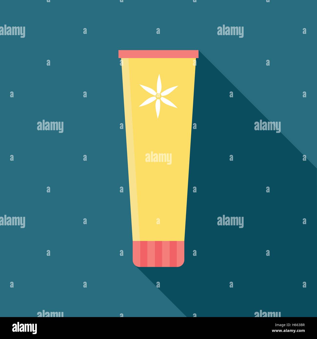 Cosmetic tube icon, flat style Stock Vector Image & Art - Alamy