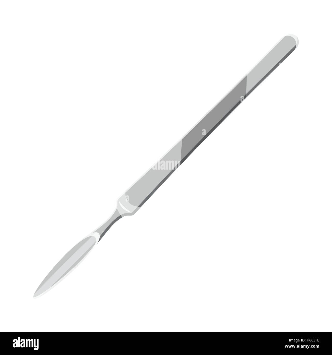 Scalpel icon in cartoon style Stock Vector Image & Art - Alamy