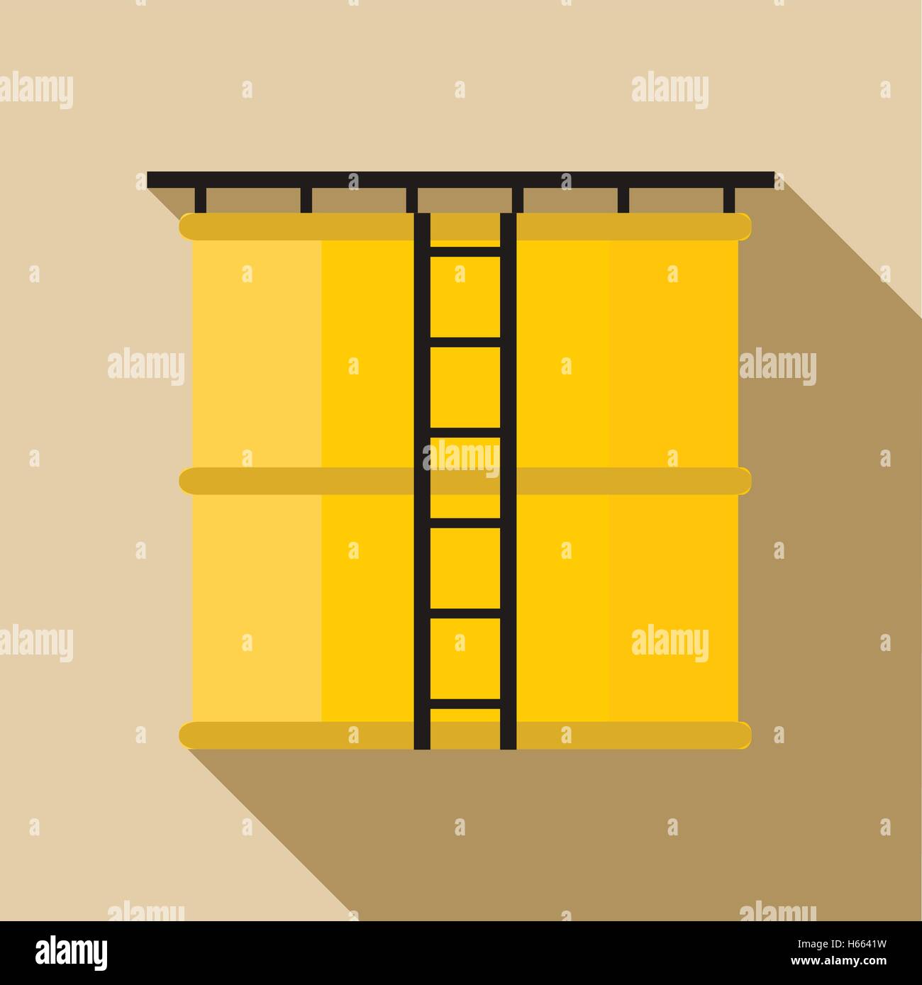 Oil field storage Stock Vector Images - Alamy