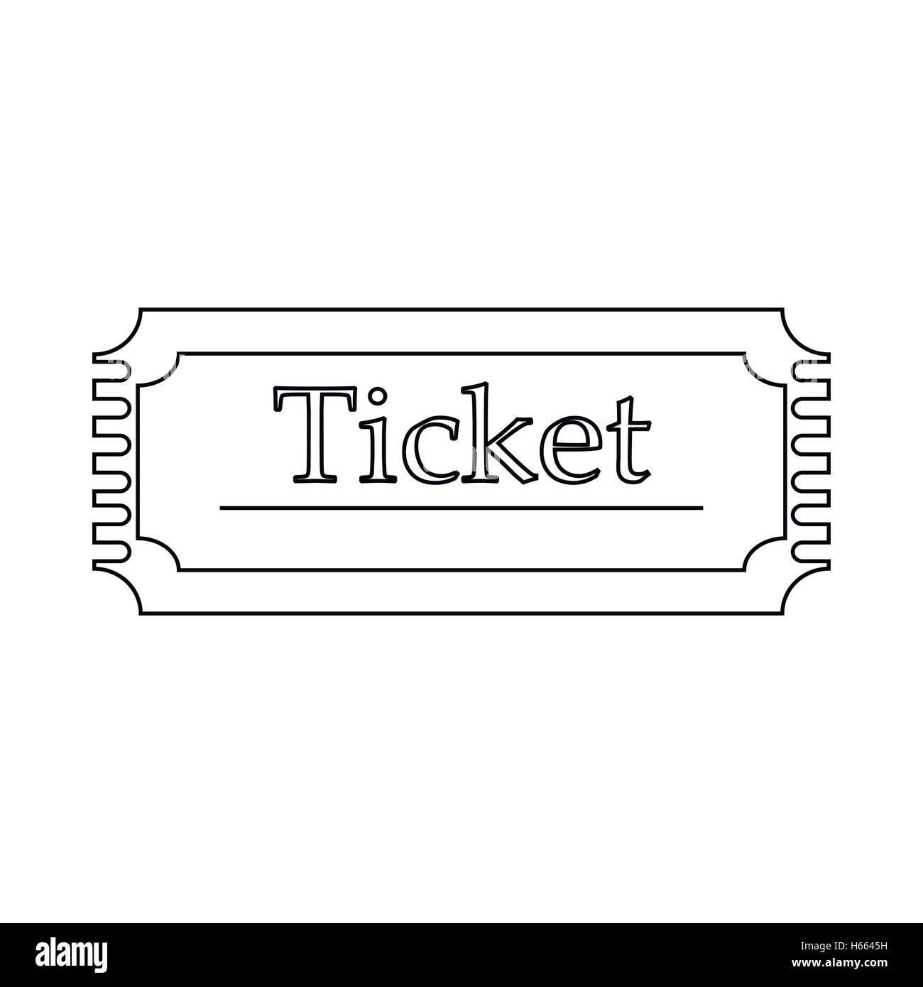 You are number one ticket concept for print or webvector Cut Out Stock ...