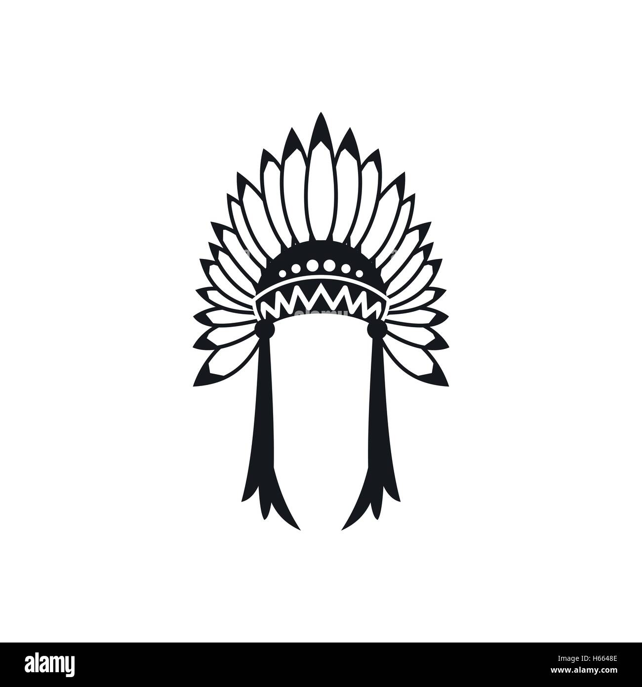Indian Headdress Vector