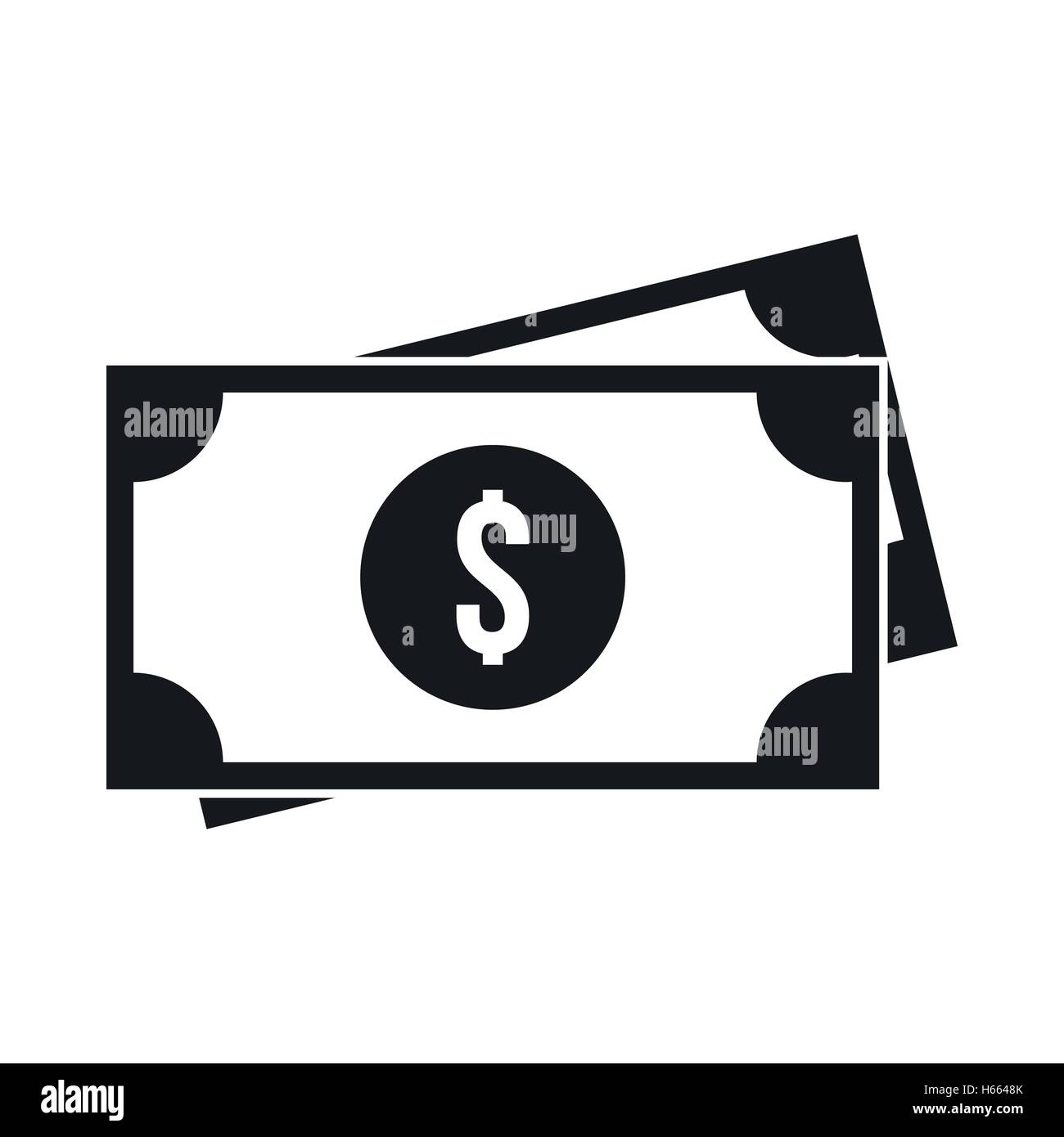 American dollars icon, simple style Stock Vector Image & Art - Alamy