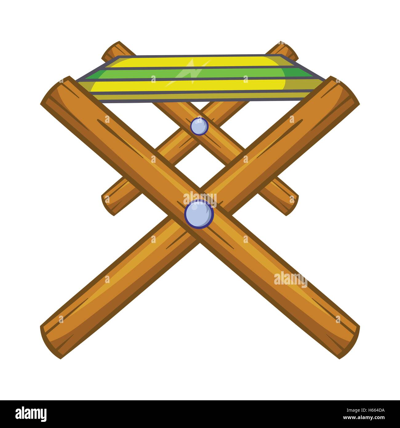 Folding table icon, cartoon style Stock Vector Image & Art - Alamy