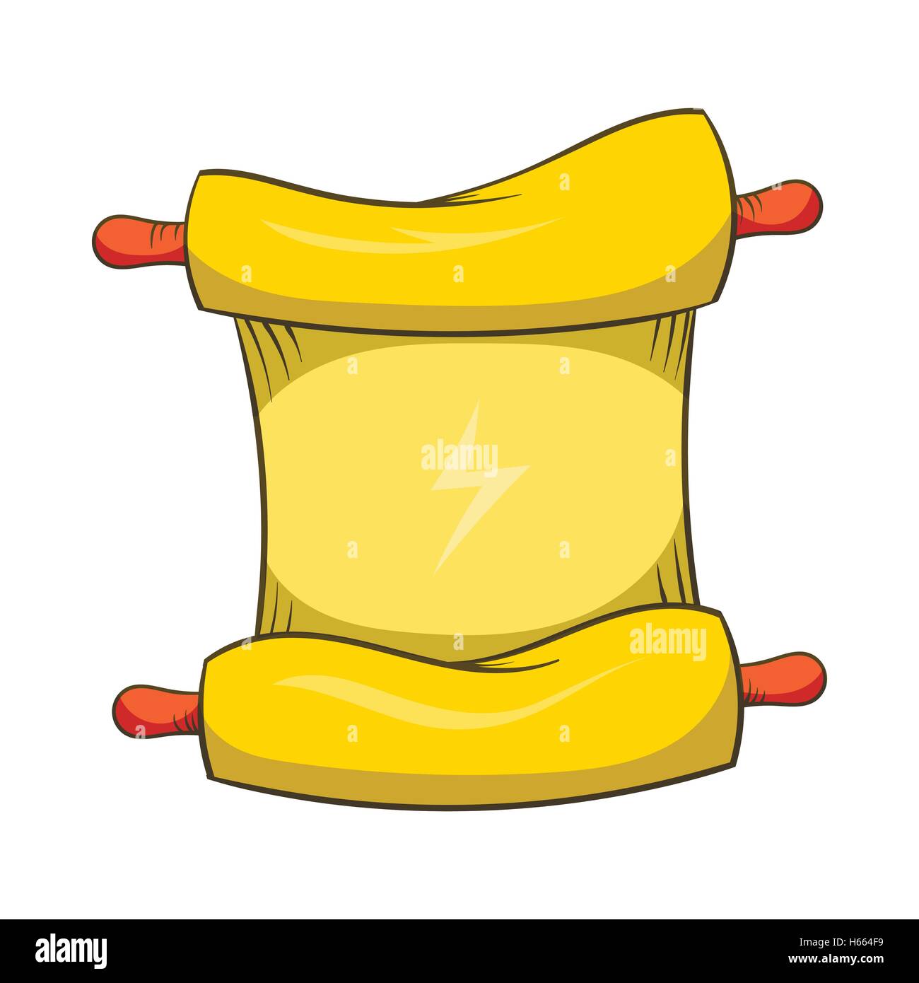 Ninja scroll icon, cartoon style Stock Vector Image & Art - Alamy