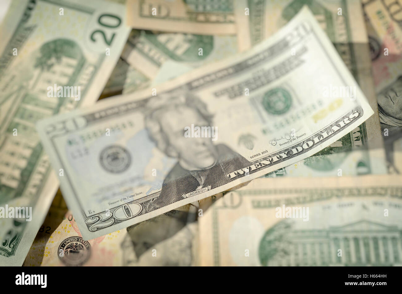 20 dollar bill hi-res stock photography and images - Alamy