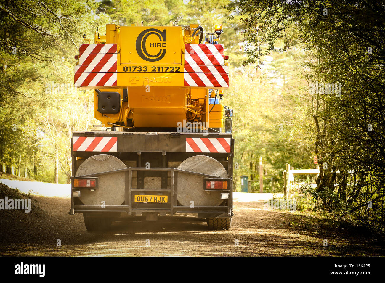 Large mobile crane hi-res stock photography and images - Alamy