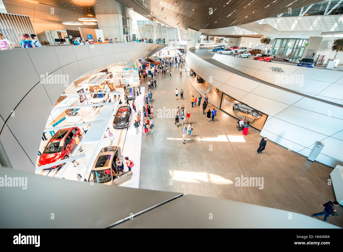 BMW world in Munich Stock Photo - Alamy