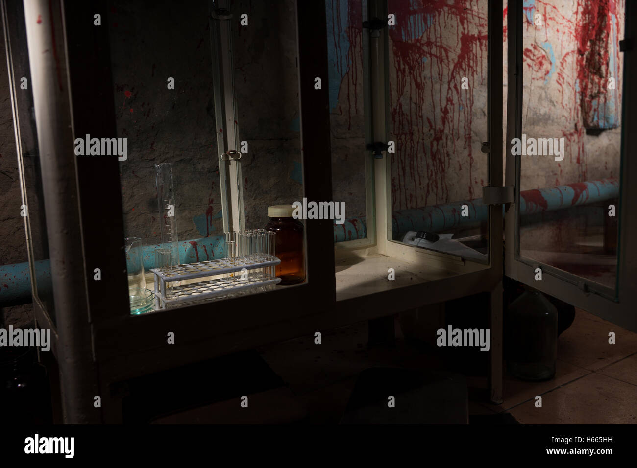 Blood stained walls hi-res stock photography and images - Alamy