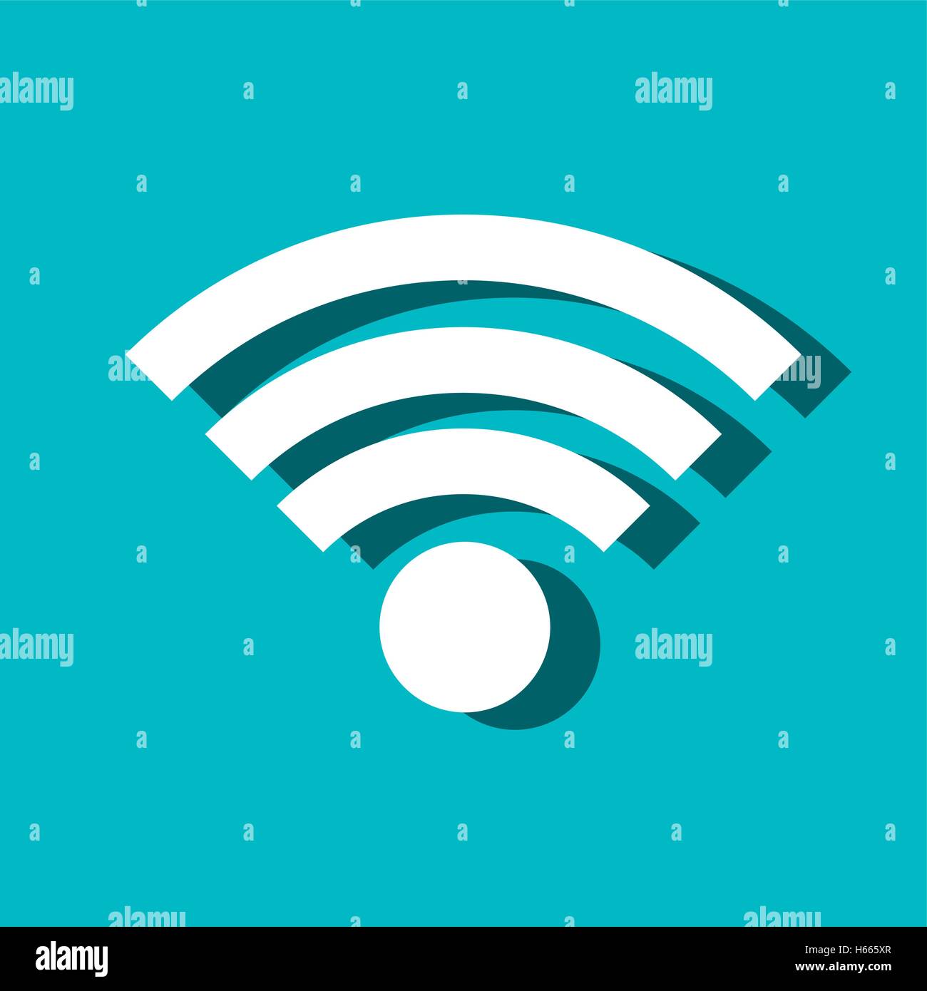 wifi connection sign isolated icon Stock Vector Image & Art - Alamy