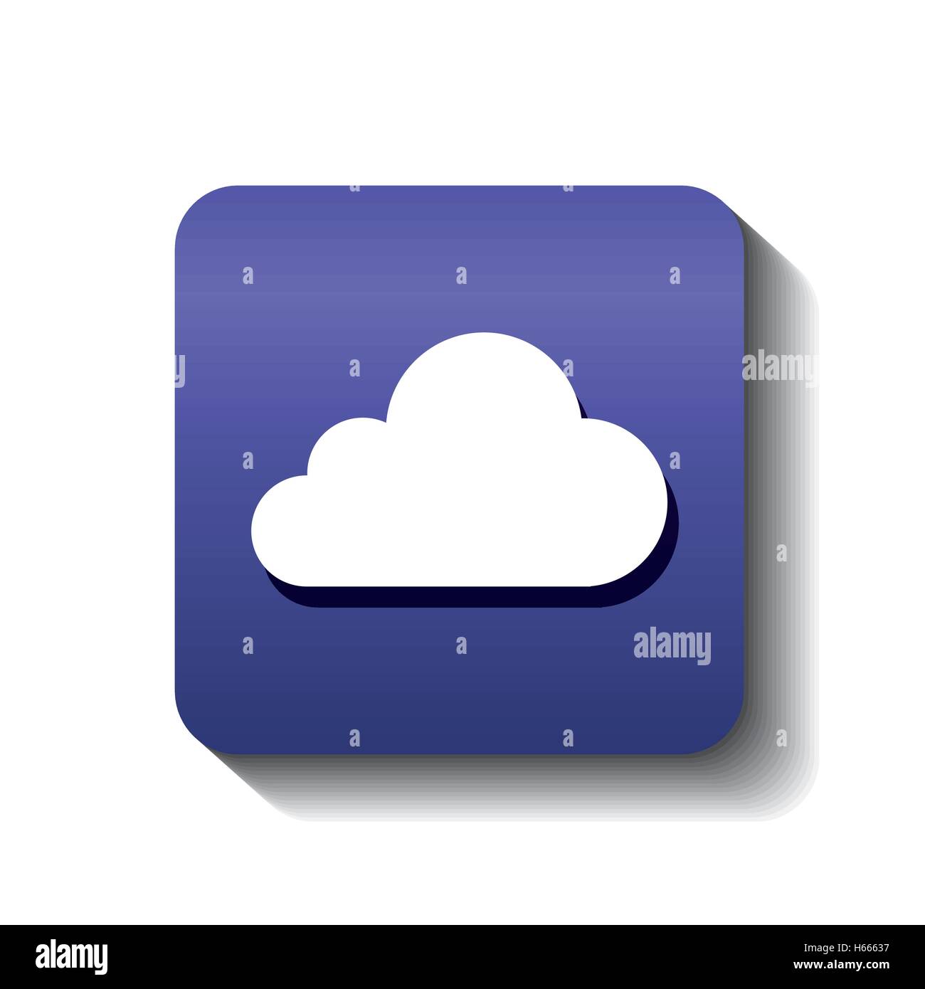 cloud computing symbol isolated Stock Vector Image & Art - Alamy