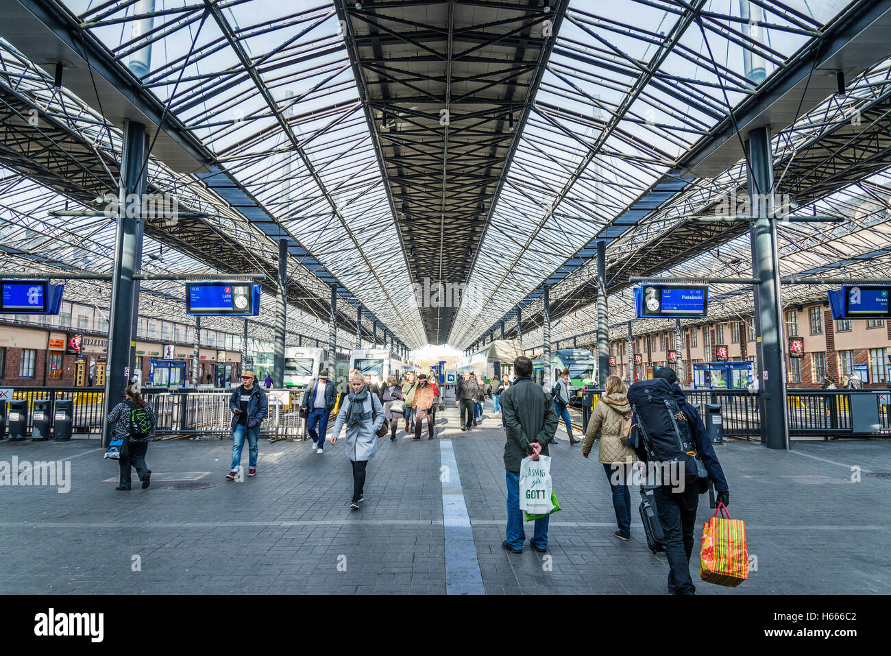 Helsinki central station interior hi-res stock photography and images ...