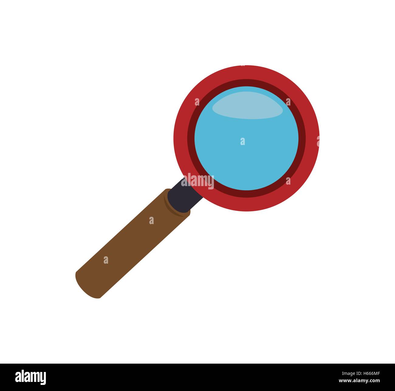 search magnifying glass icon Stock Vector Image & Art - Alamy