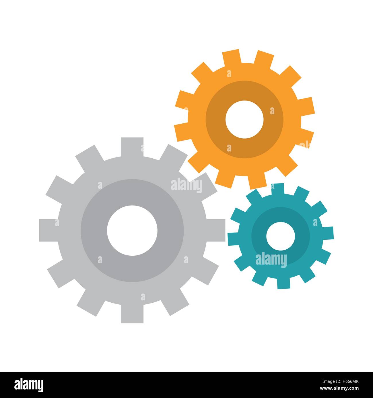 gear setup machinery icon Stock Vector Image & Art - Alamy