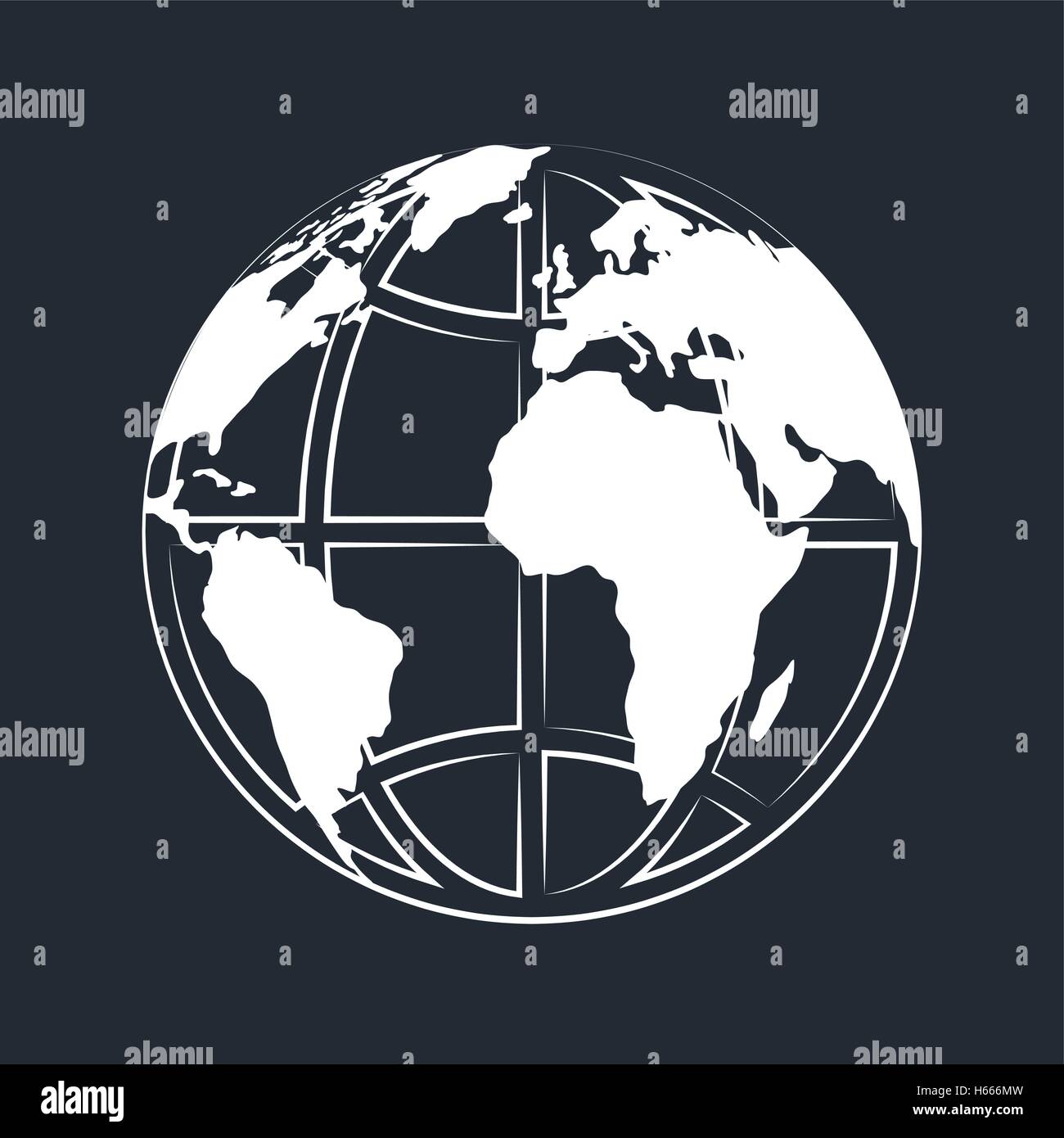 world planet earth isolated icon Stock Vector Image & Art - Alamy