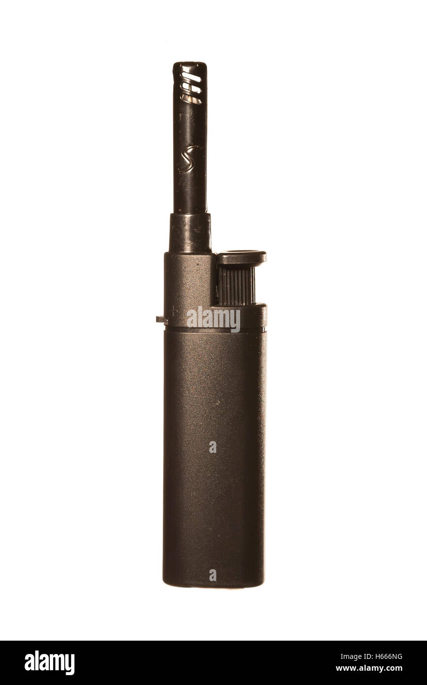 gas lighter isolated on white background Stock Photo - Alamy