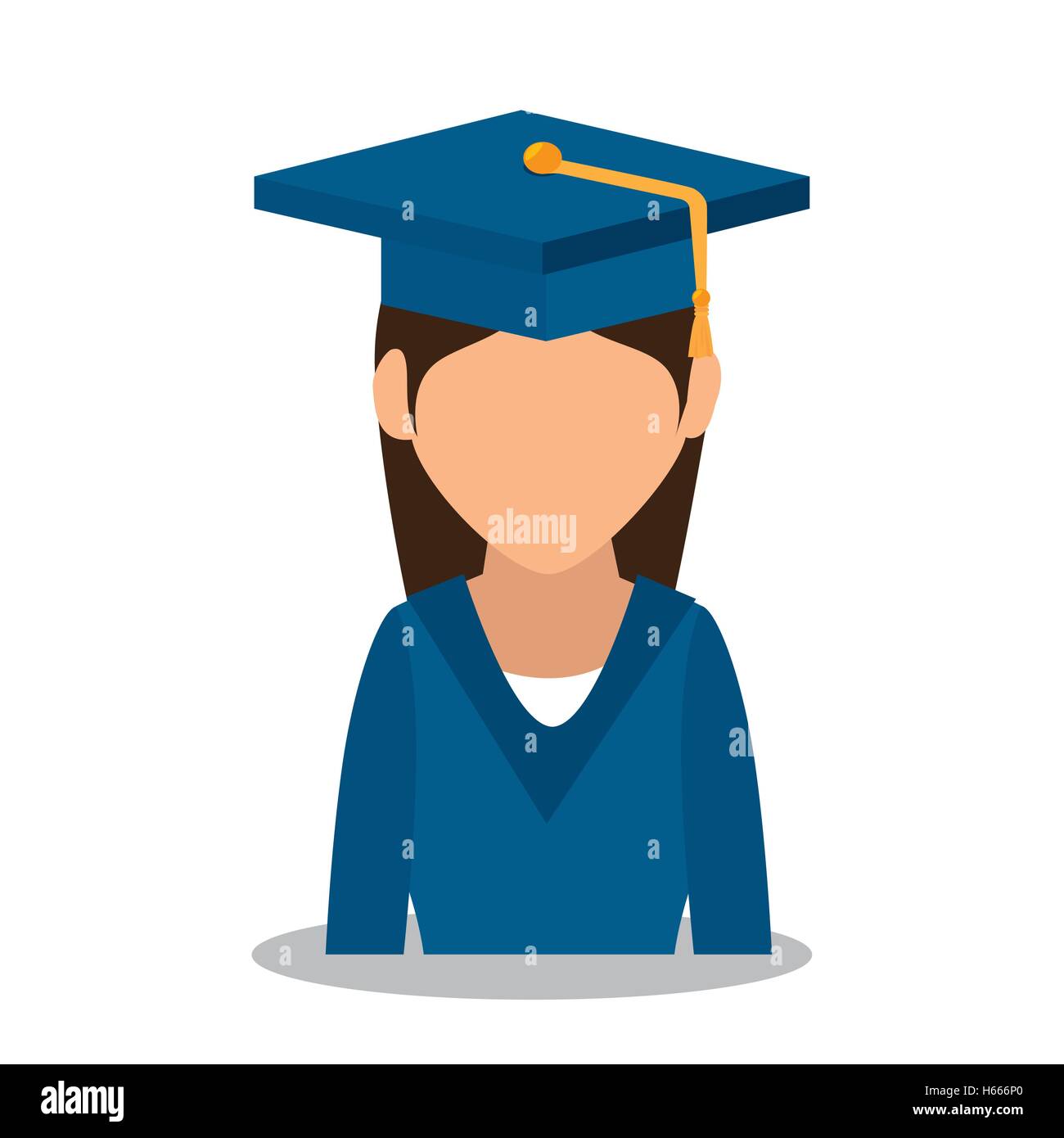 student graduated avatar isolated Stock Vector Image & Art - Alamy