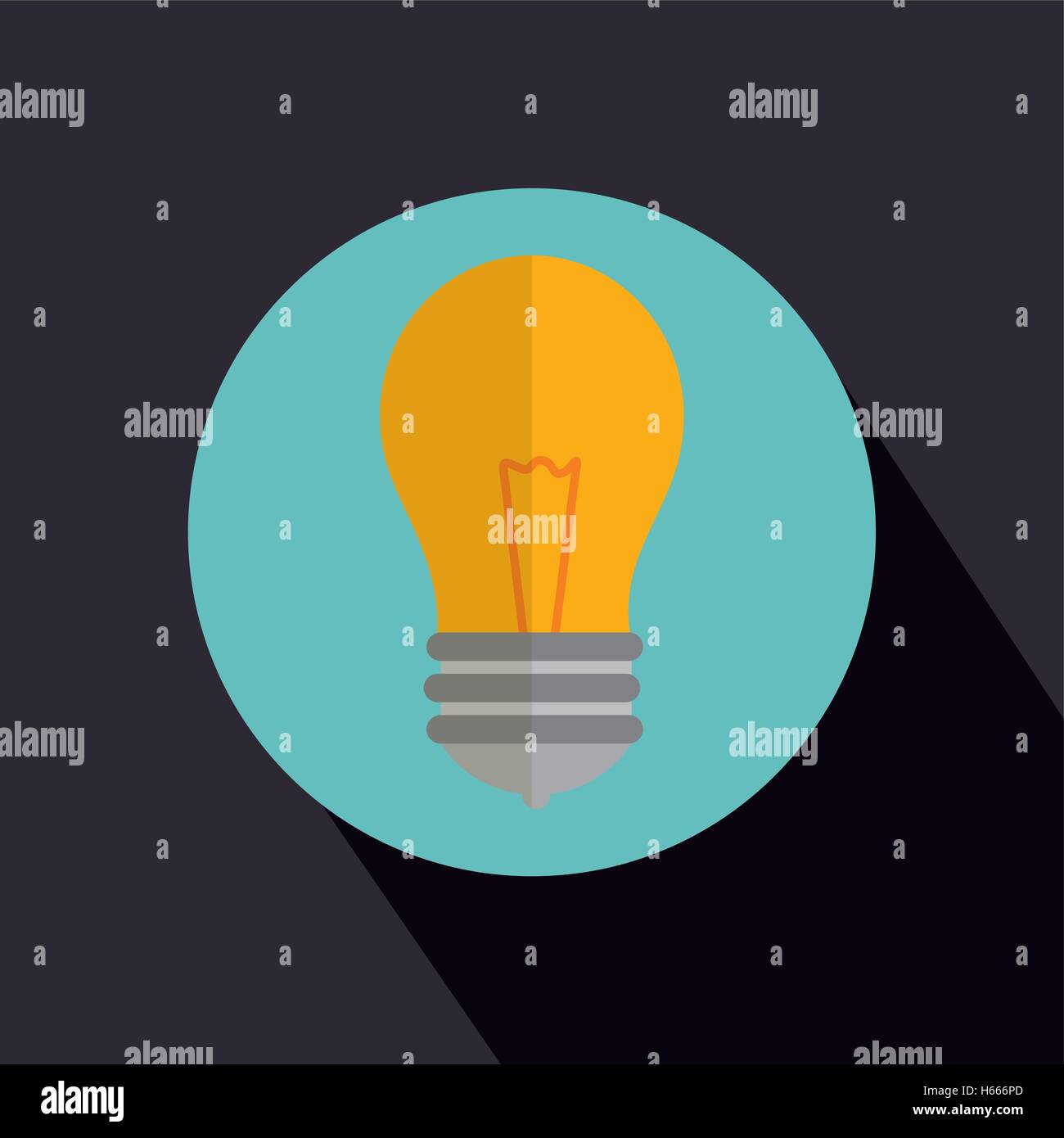 bulb light idea isolated icon Stock Vector Image & Art - Alamy